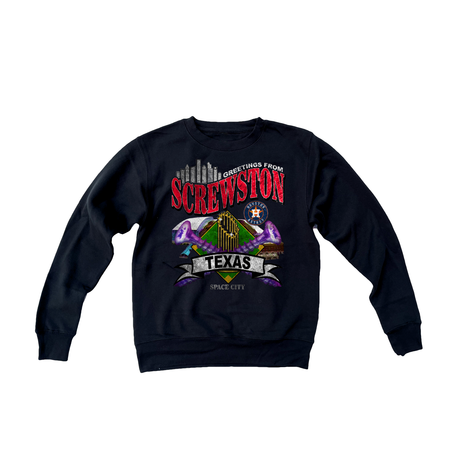 Screwston World Series Crewneck – chaconmadre